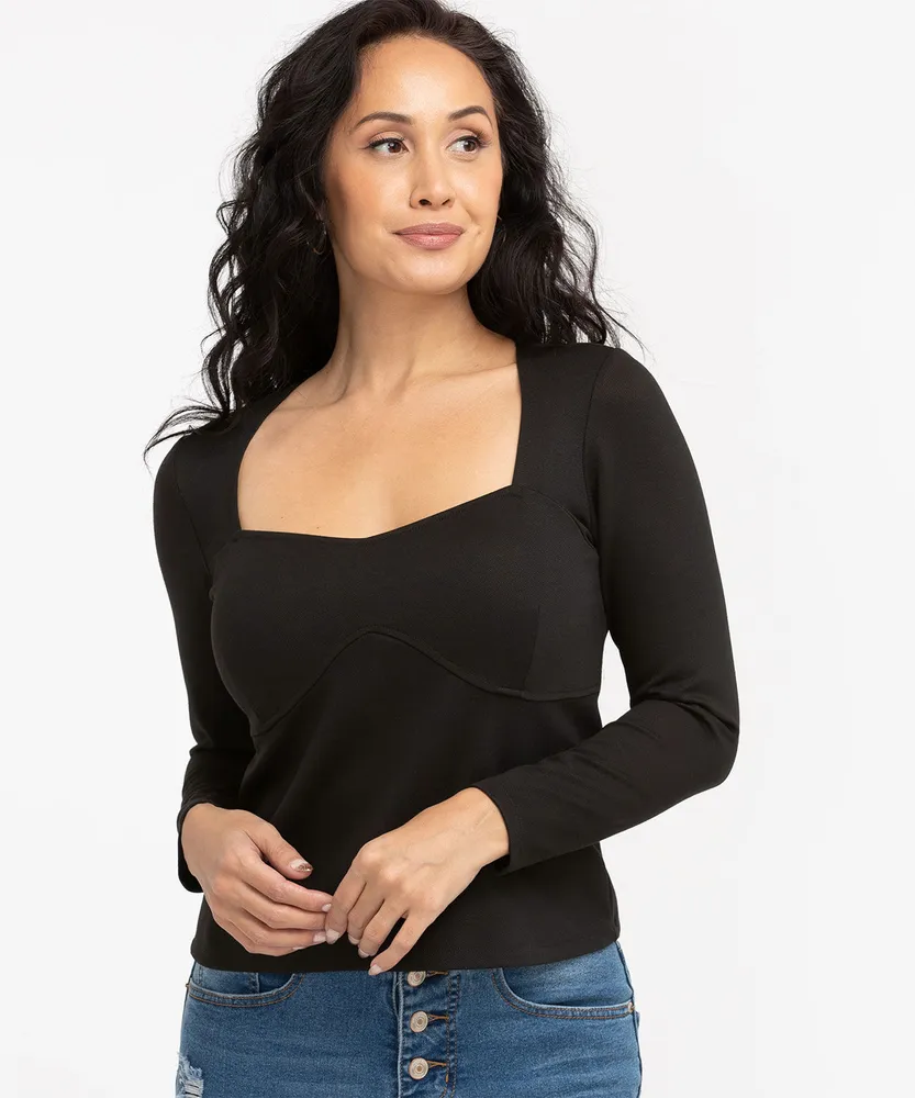 CLEO Long Sleeve Corset Top | Cleo | Bramalea City Centre
