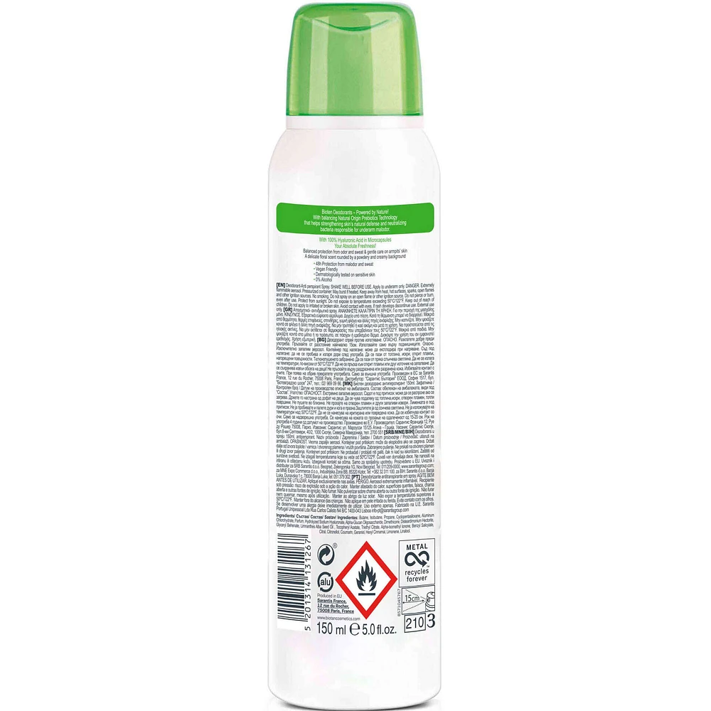 Bioten Desodorizante Spray Hyaluronic | Centro Colombo