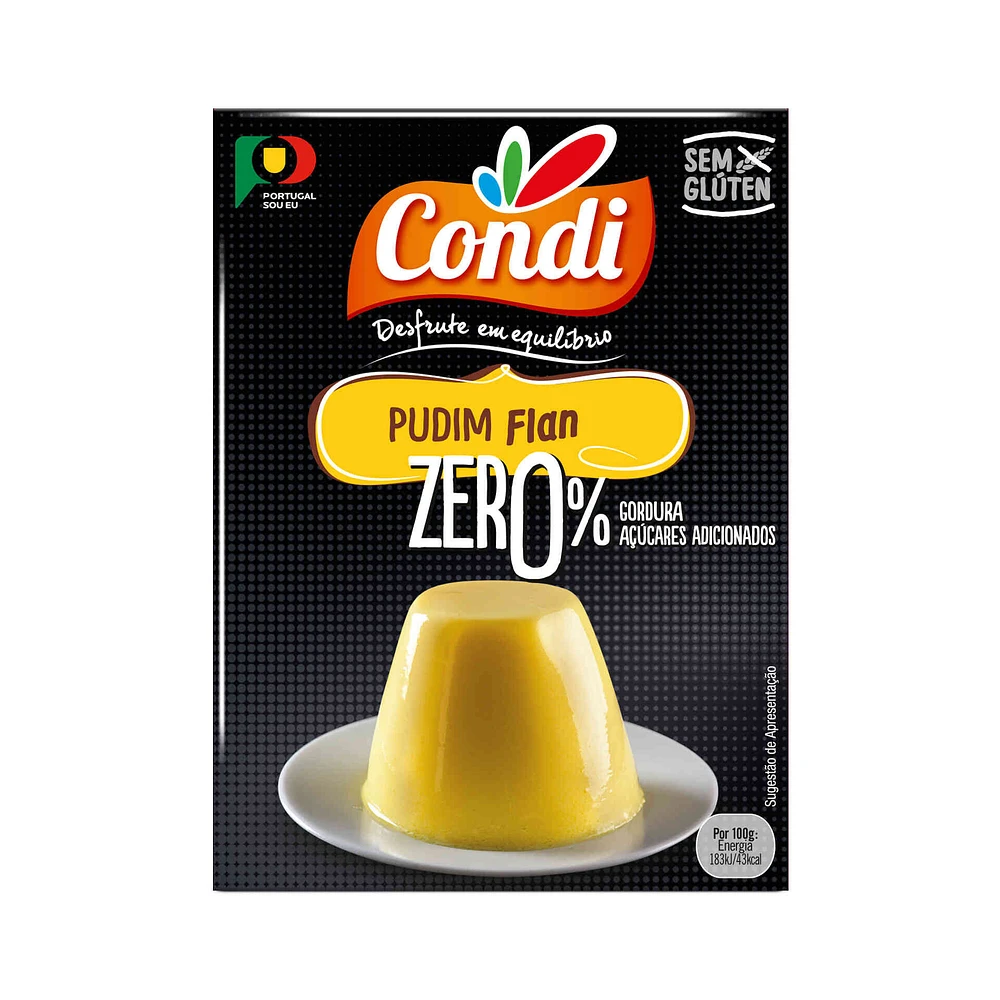Condi Pudim Zero% Flan | Centro Colombo