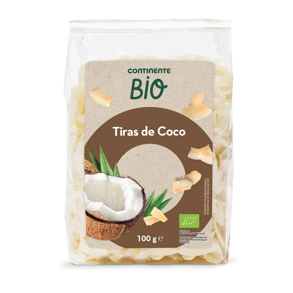 Continente Bio Tiras de Coco Biológicas | Centro Colombo