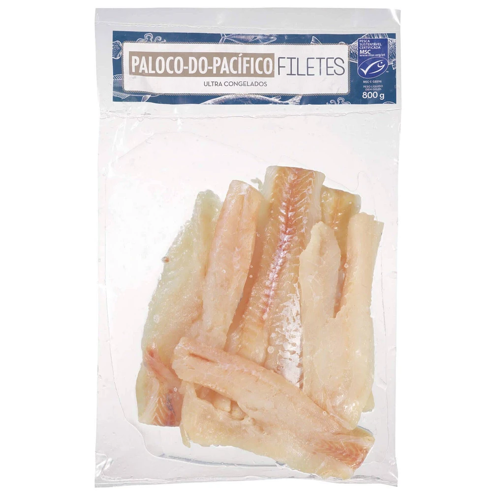 CONTINENTE Filetes de Paloco do Pacífico Ultracongelado | Centro Colombo