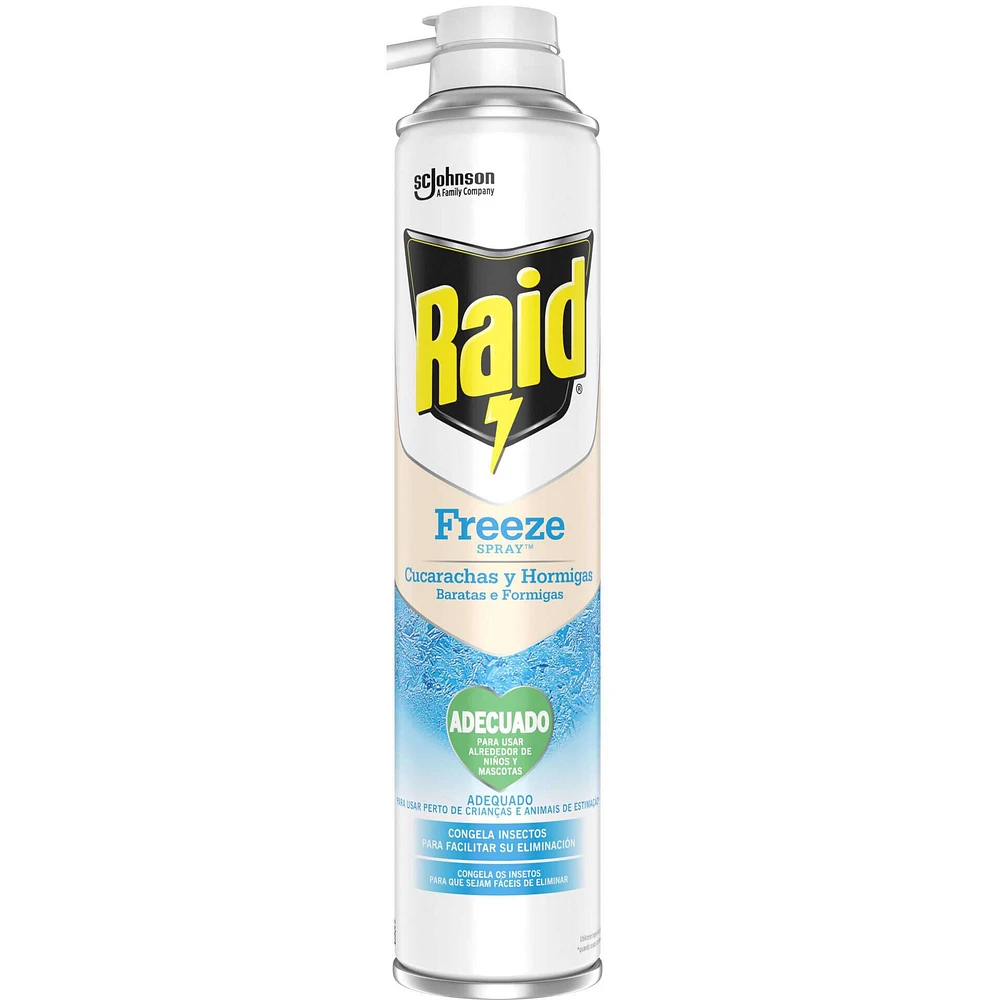 Raid Inseticida Spray Reeze Baratas e Formigas | Centro Colombo