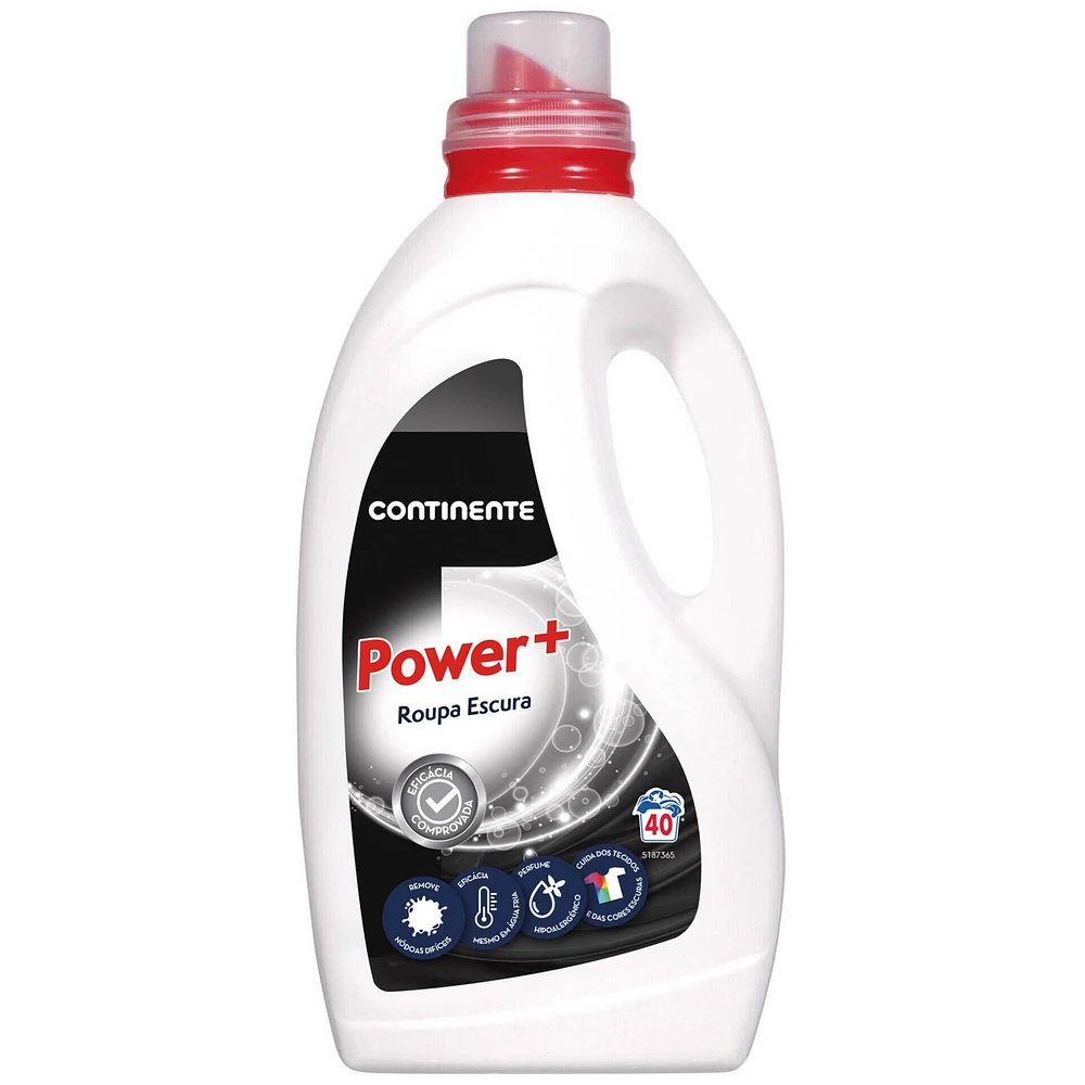 Continente Detergente Máquina Roupa Líquido Roupas Escuras em ...