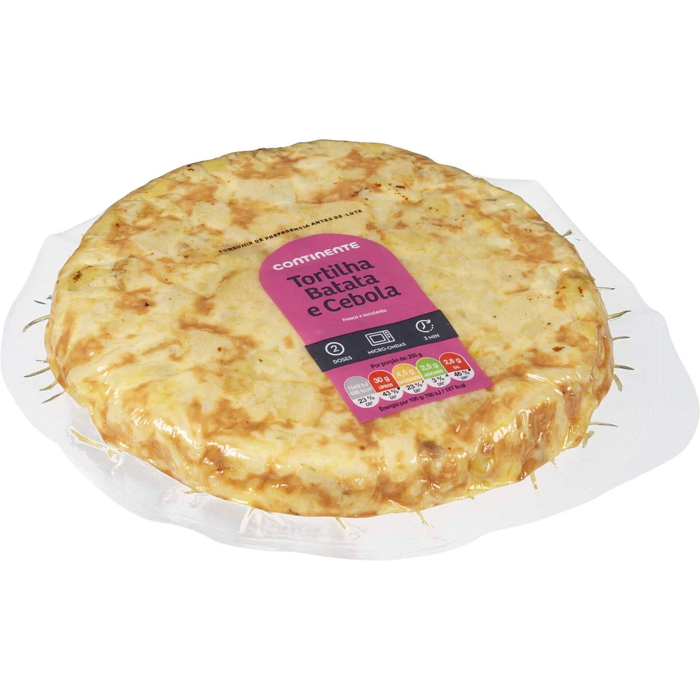 Continente Tortilha de Batata com Cebola | Centro Colombo