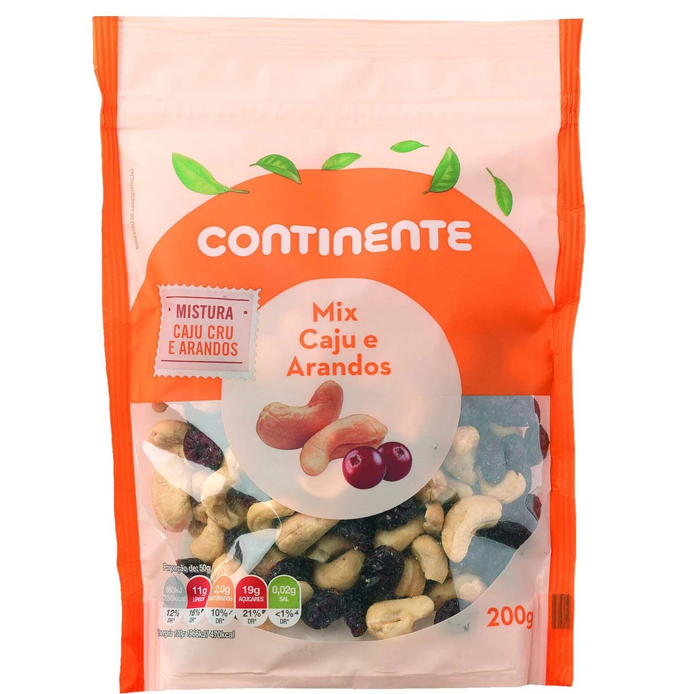 Continente Mix Caju Cru e Arandos | Centro Colombo