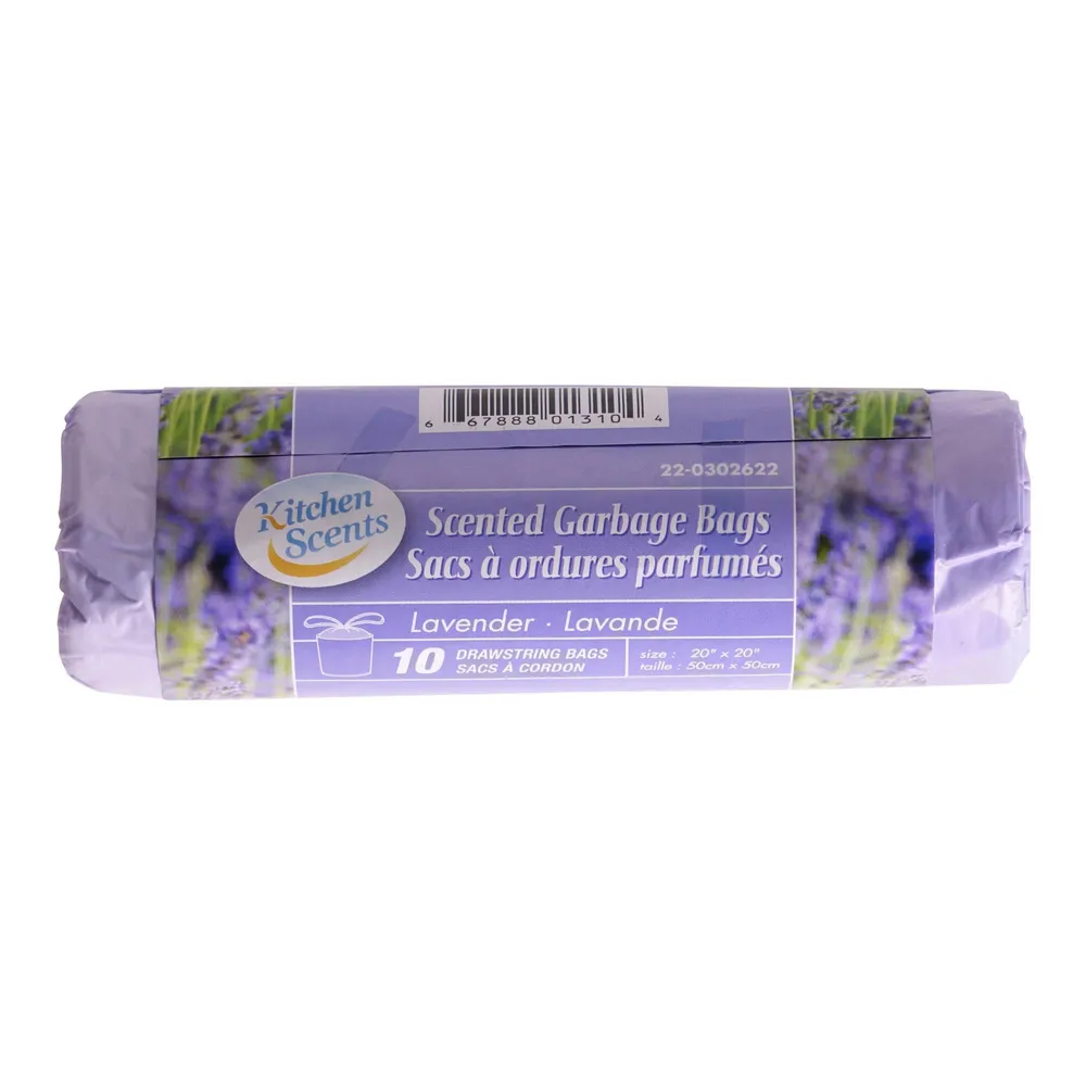 Dollarama Scented Garbage Bags 10PK (Assorted Scents and Colours ...