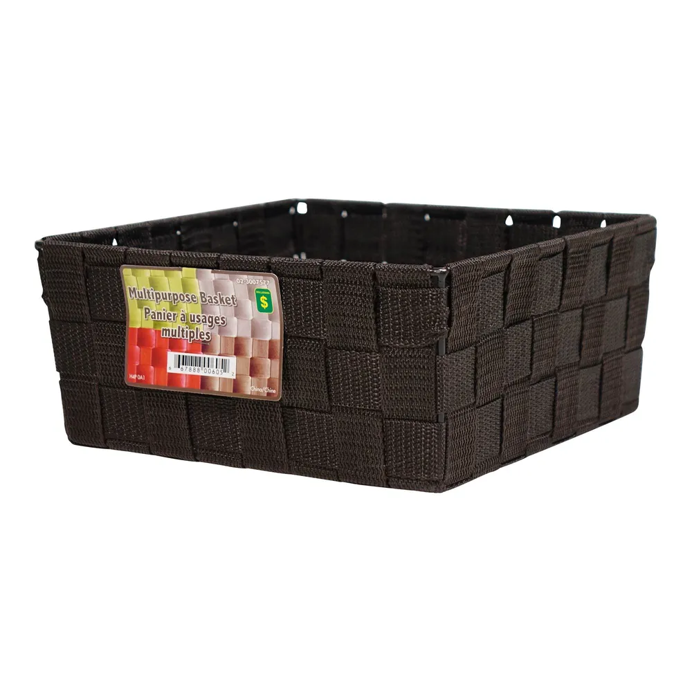Dollarama Multi-Purpose Basket (Assorted Colours) - Case of 18 ...