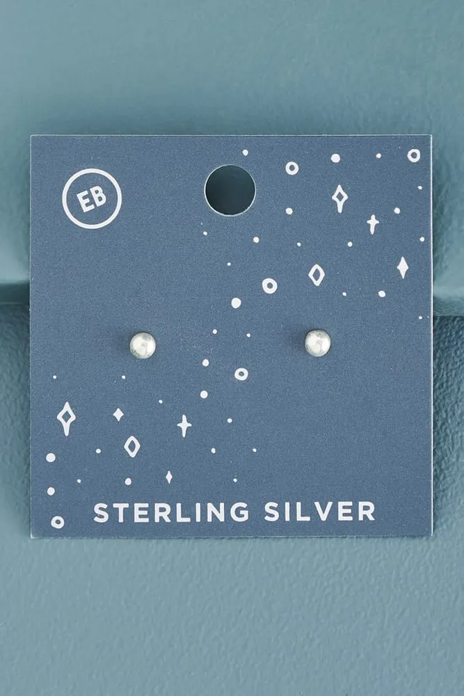 Earth Bound Trading Sterling Silver Stud Earrings | Hamilton Place
