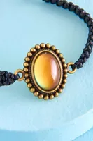 Earthbound Trading Burnished Gold Mood Bracelet | Hamilton Place