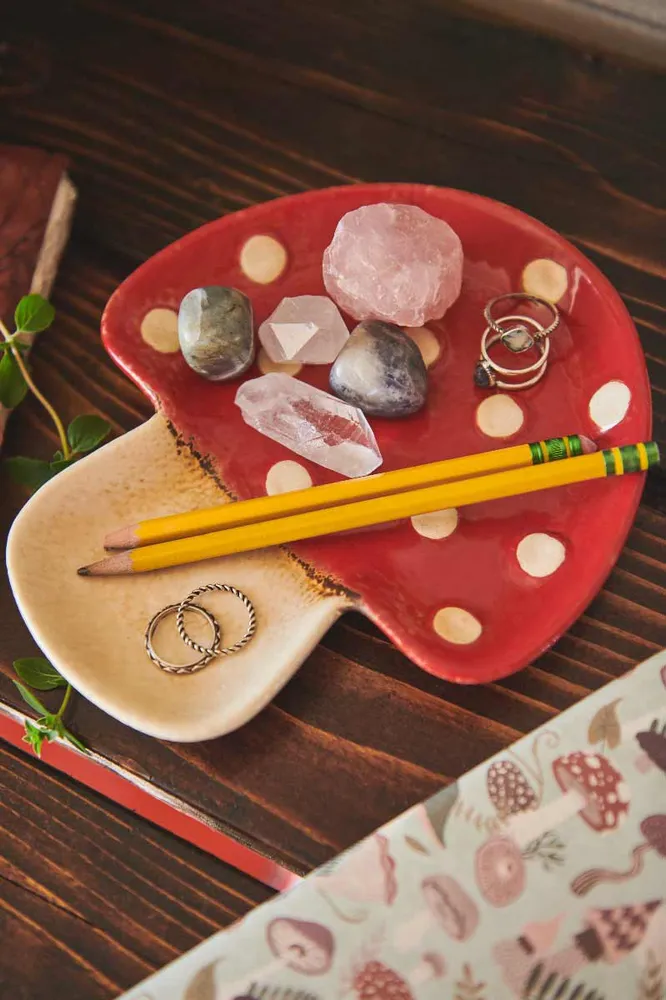 Earthbound Trading Mushroom Catch All Dish | Hamilton Place