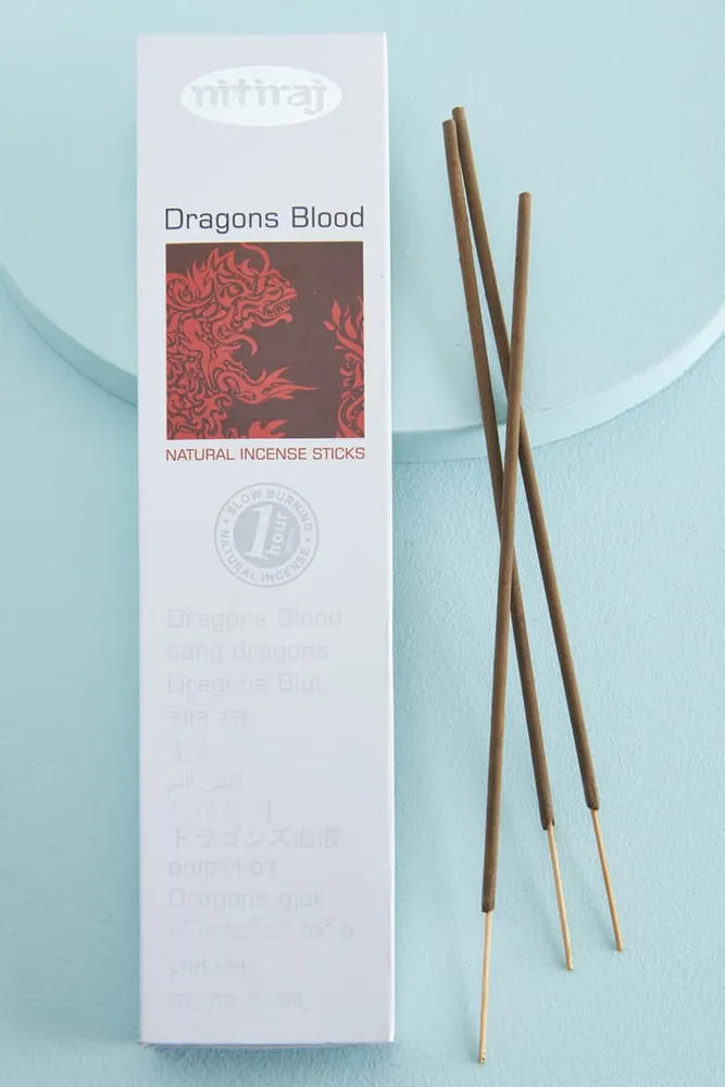 Earth Bound Trading Nitiraj Dragon's Blood Incense Sticks 25g ...
