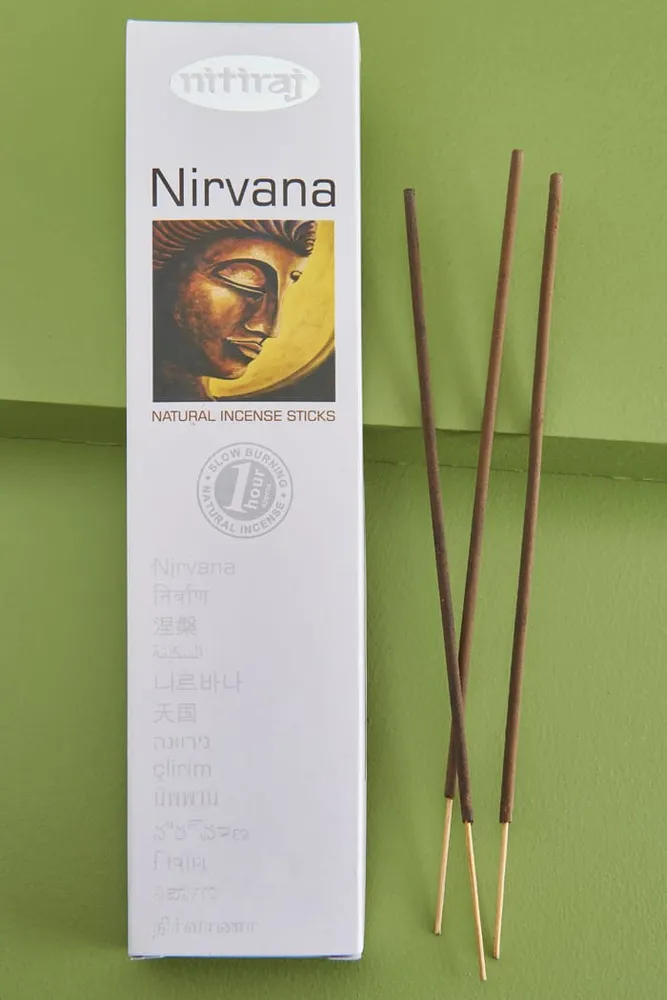 Earthbound Trading Nitiraj Nirvana Incense Sticks 25g | Hamilton Place