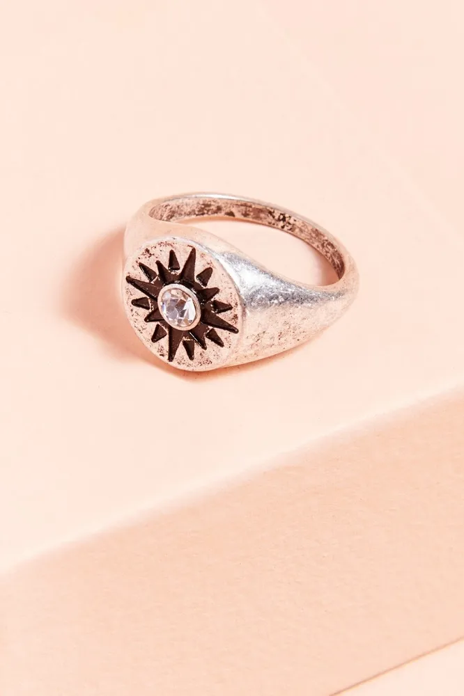 Earthbound Trading Sun Signet Ring | Hamilton Place