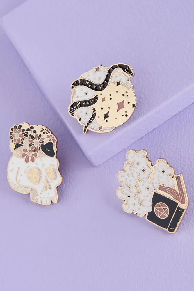 Earthbound Trading Witchy Enamel Pin Set (EB Exclusive) | Hamilton Place
