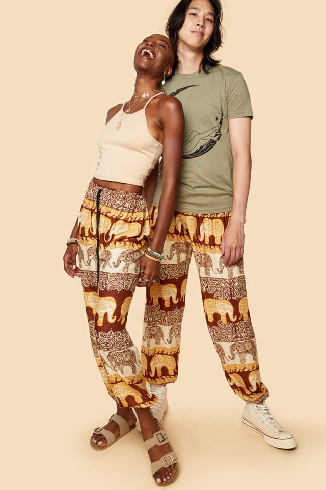 Earthbound Trading Amber Elephant Pants | Hamilton Place