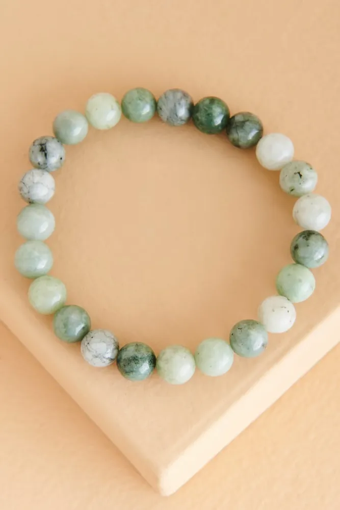 Earthbound Trading Shiny Jade Bracelet | Hamilton Place