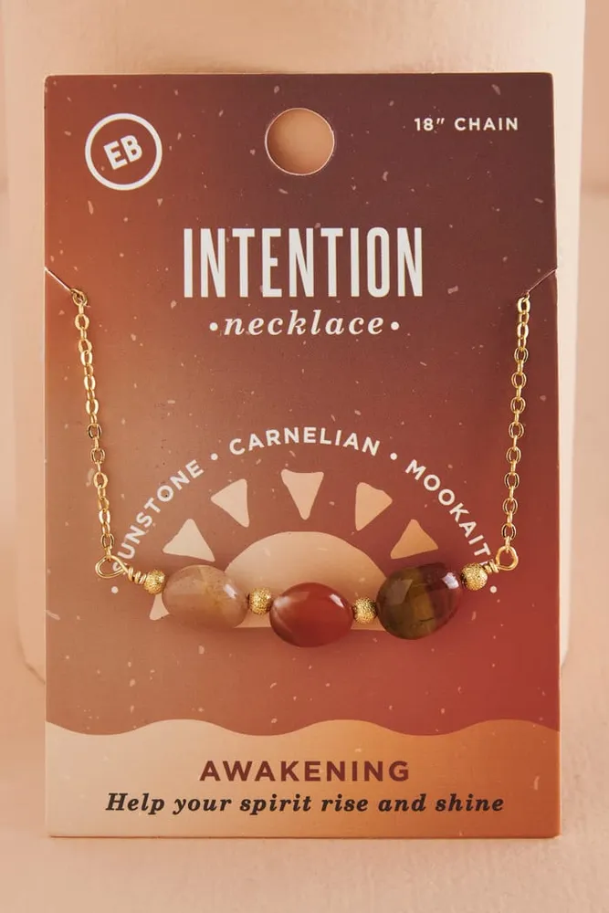 Earthbound Trading Awakening Crystal Intention Necklace | Hamilton Place