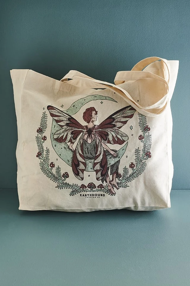 Earth Bound Trading EBX Fairy Moon Tote Bag at Hamilton Place in ...