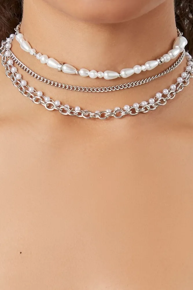 Forever 21 pearl necklace store