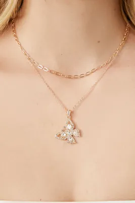 Forever 21 butterfly necklace store
