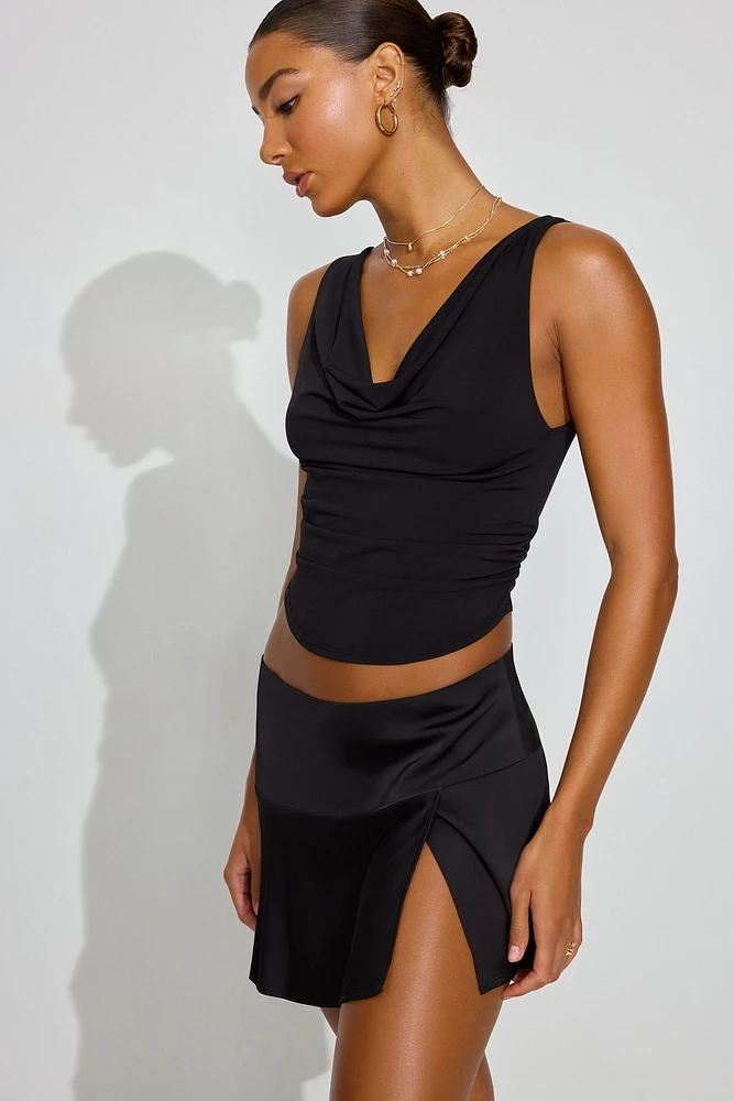 Garage Satin Skort With Slit | Mall of America®