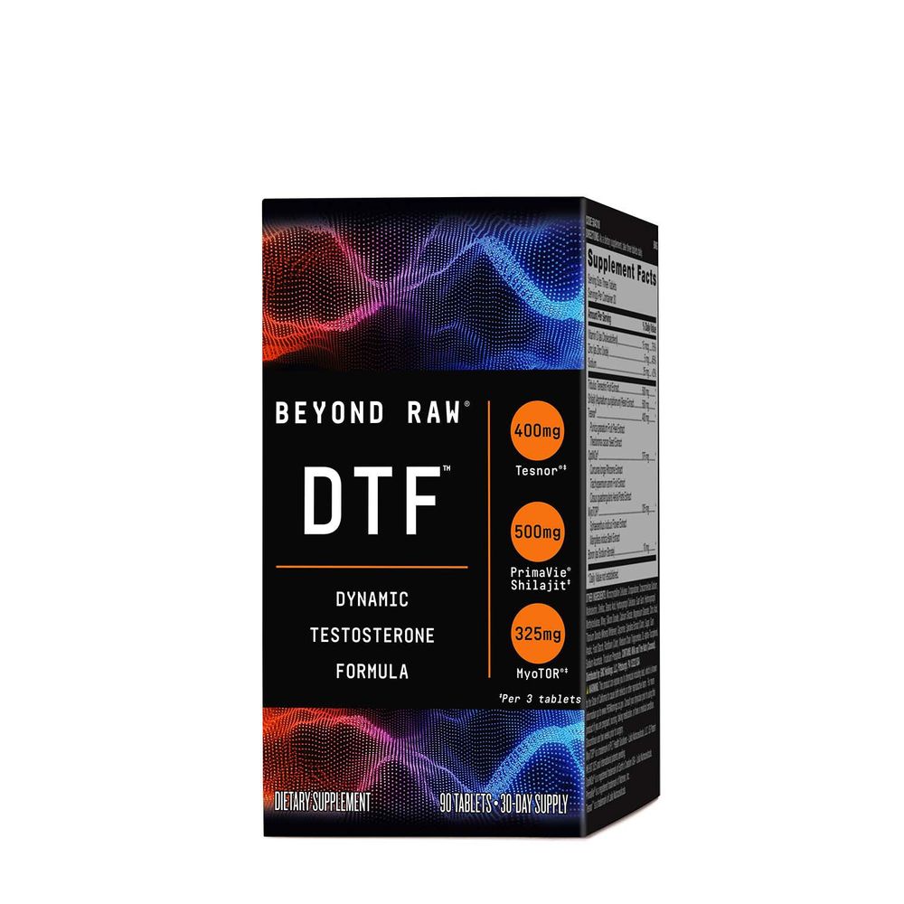 GNC Beyond Raw Dtf Dynamic Testosterone Formula Healthy - 90 Tablets ...