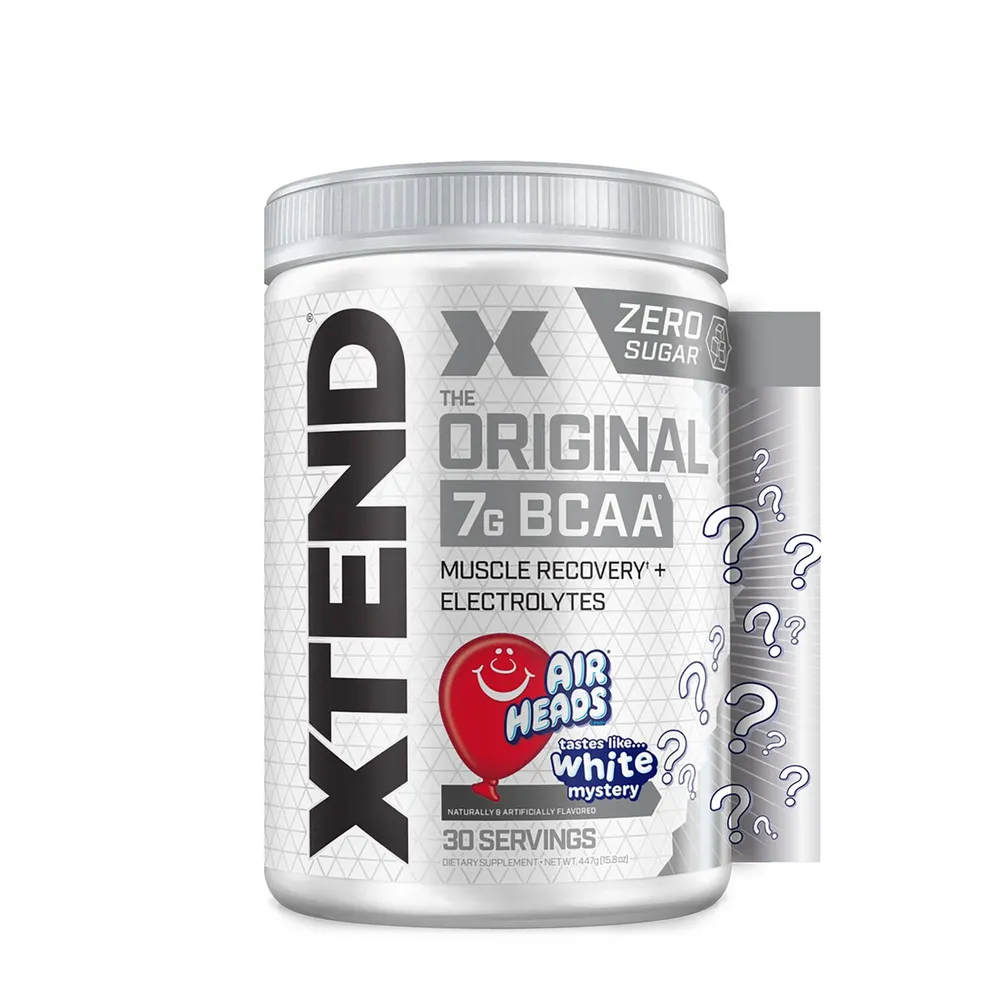 GNC XTEND Original Bcaa Powder - Air Heads Mystery(30 Servings) - Zero ...