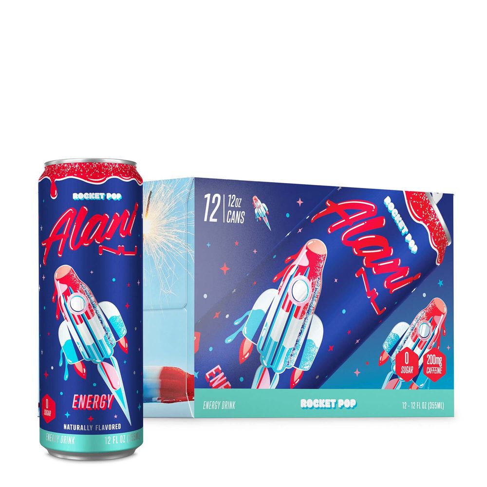 GNC Alani Nu Energy Drink - Rocket Pop - 12 Cans | Mall of America®