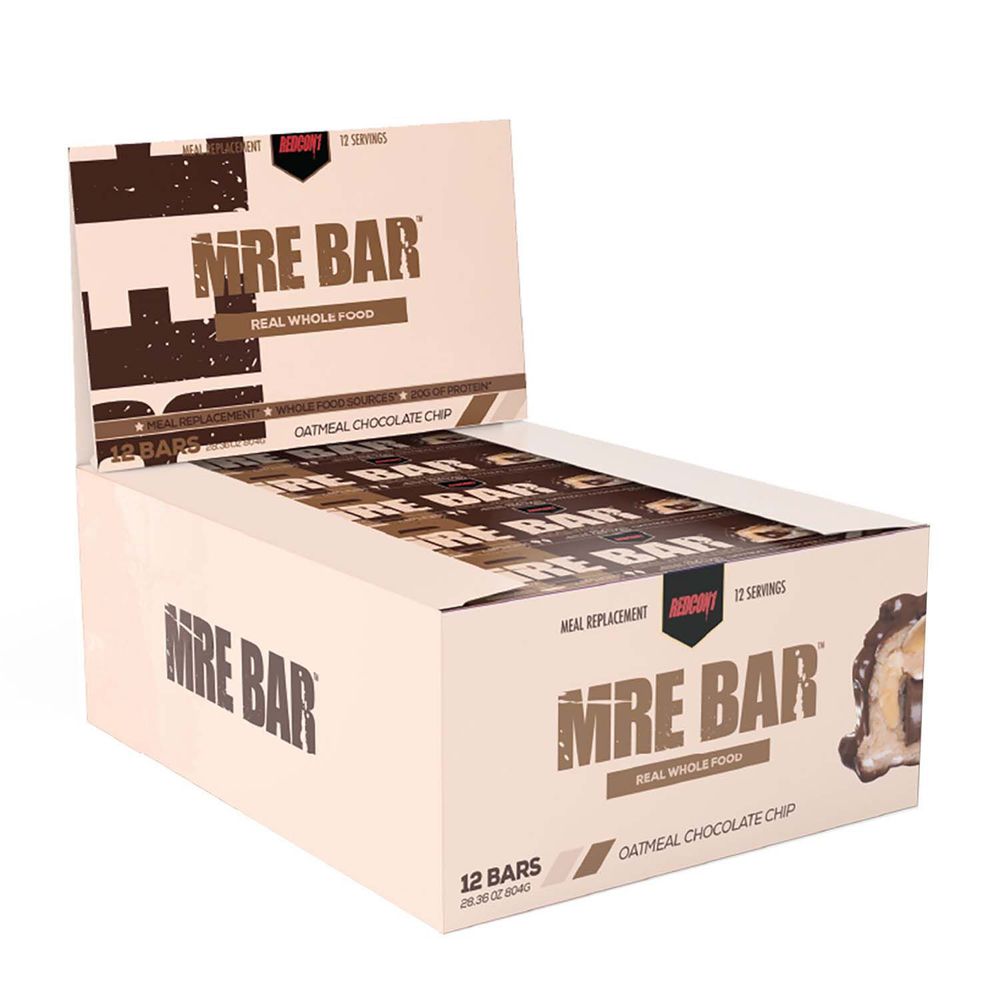 GNC REDCON1 Mre Bar - Oatmeal Chocolate Chip (12 Bars) | CoolSprings ...