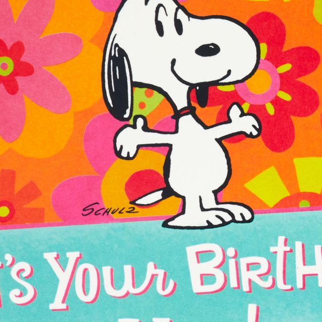 Snoopy Happy Birthday Mom