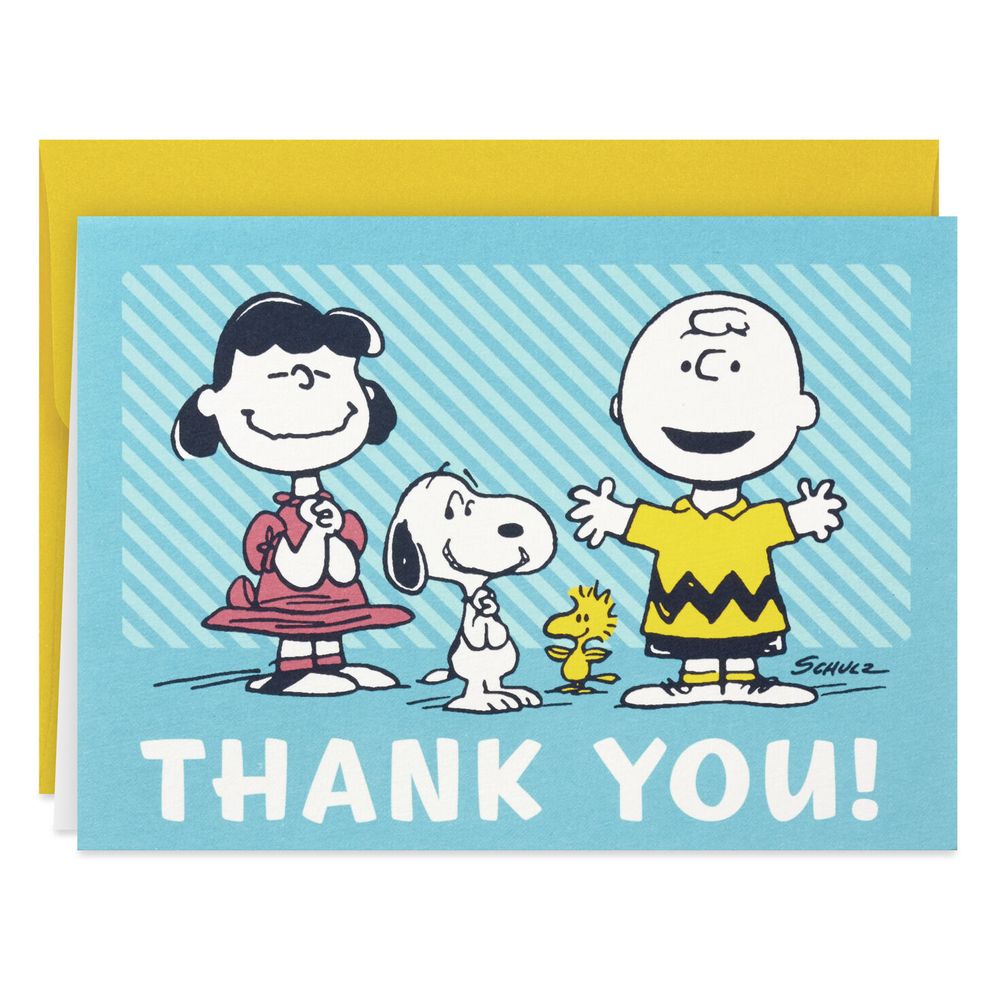 Snoopy Thank You Cartoon