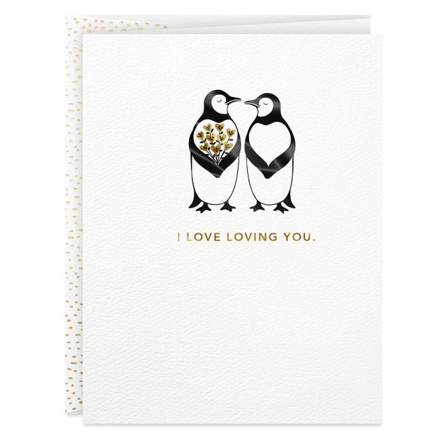 Two Penguins In Love