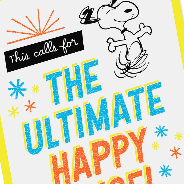 Congratulations Peanuts