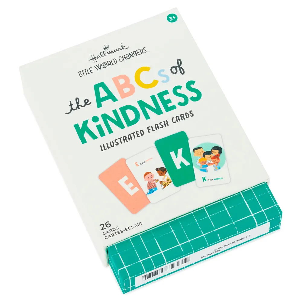 Hallmark Little World Changers™ The ABCs of Kindness Flash Cards for ...