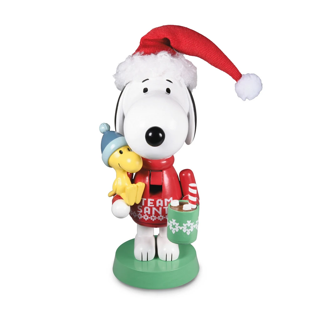 Hallmark Peanuts® Team Santa Snoopy Nutcracker Figurine, 9.5" for only ...