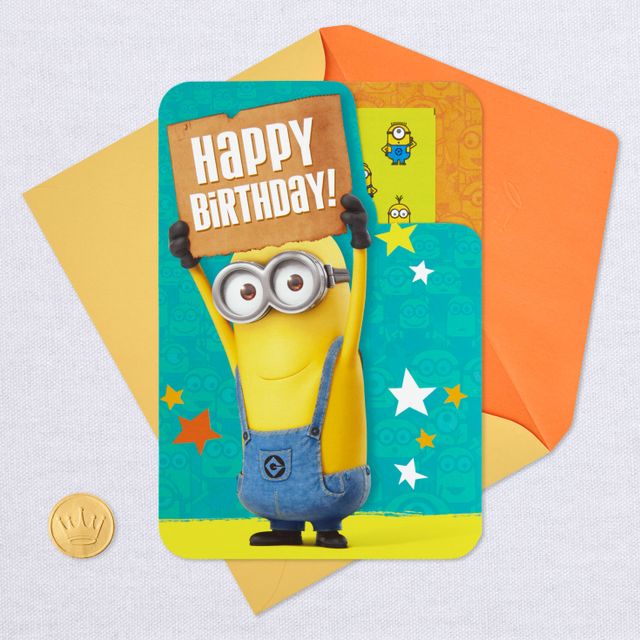 Minion Birthday Card Hallmark