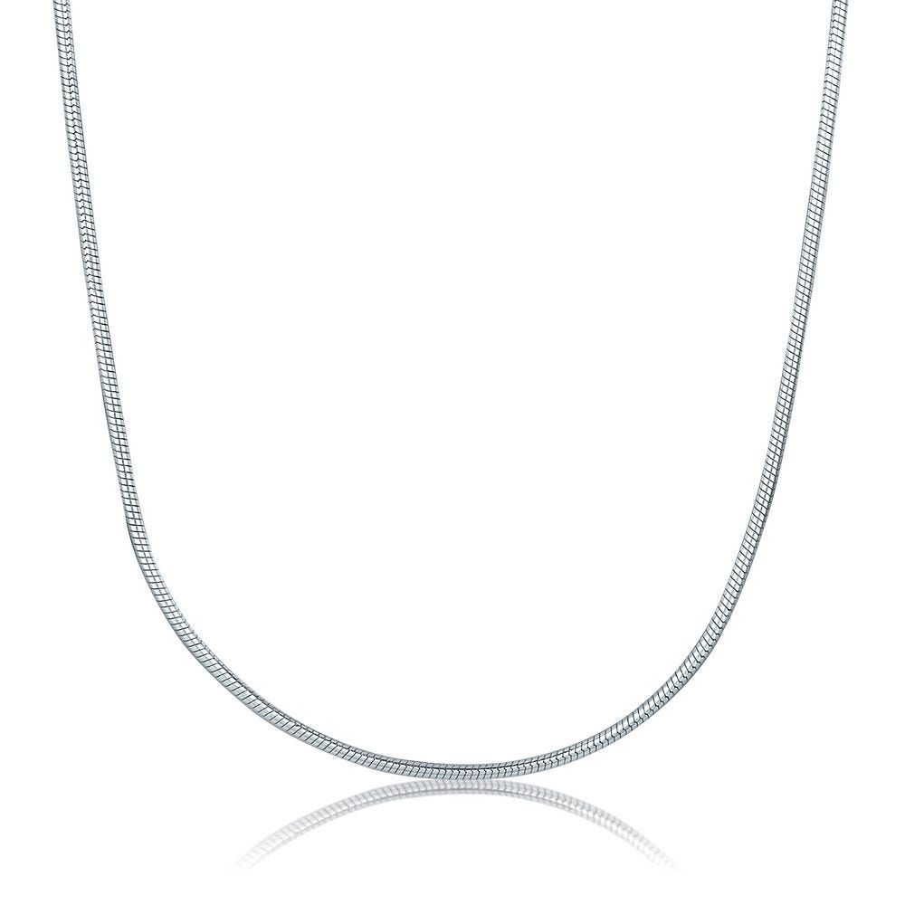 Helzberg Snake Chain in Sterling Silver, 20" | Mall of America®