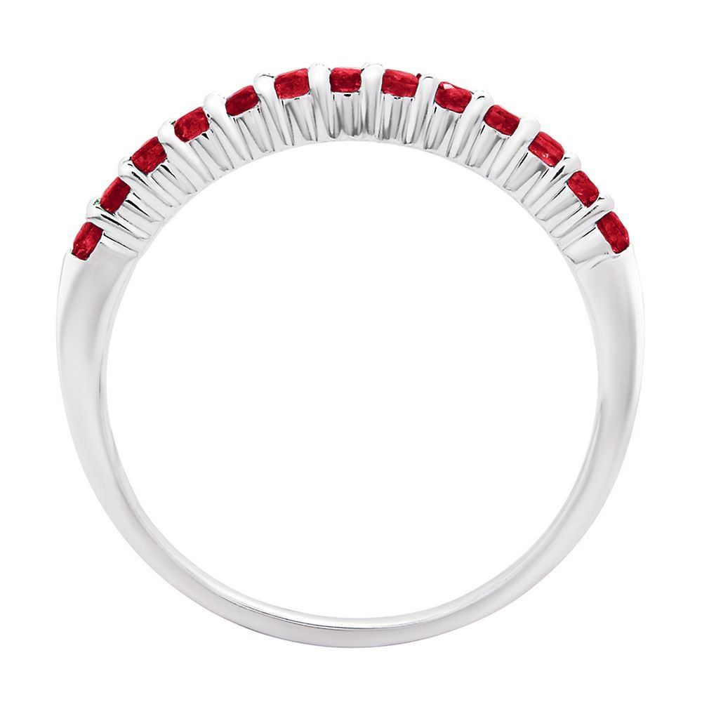Helzberg Ruby Stack Ring Sterling Silver Mall Of America® 