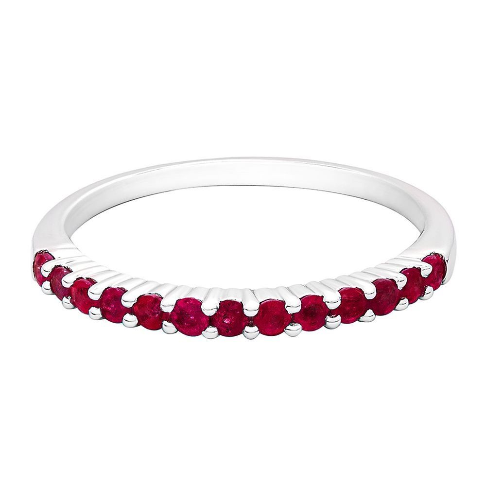 Helzberg Ruby Stack Ring Sterling Silver | Mall of America®