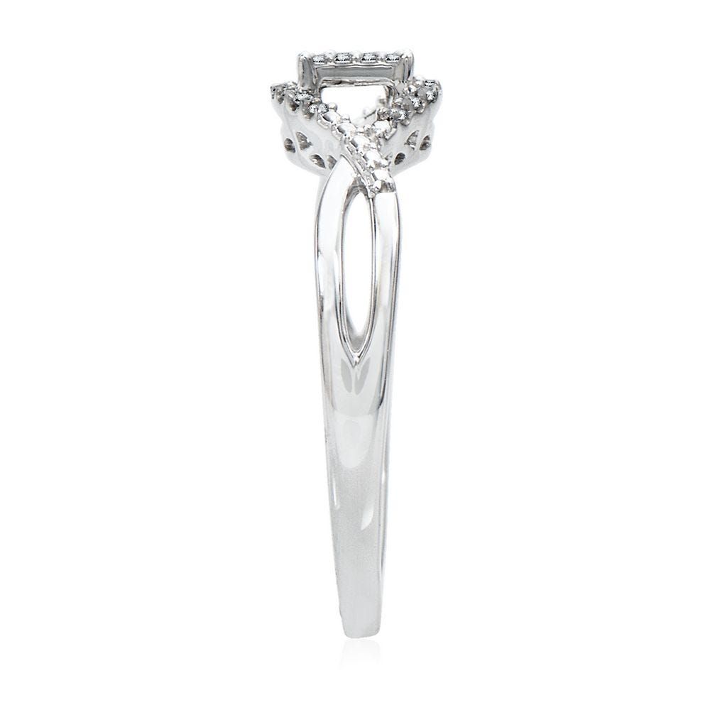 Helzberg 1/ ct. tw. Diamond Promise Ring Sterling Silver | Mall of America®