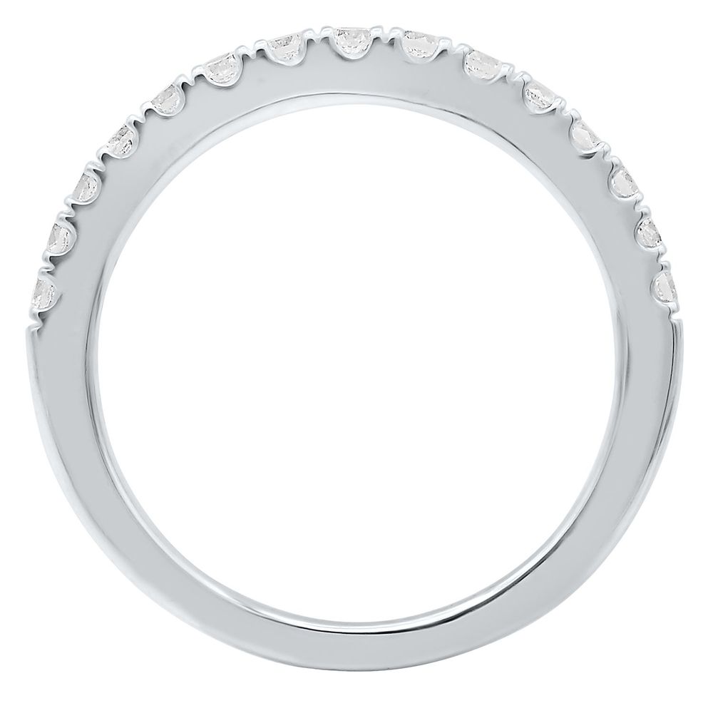Helzberg 2 ct. tw. Diamond Halo Engagement Ring Set 14K White Gold ...