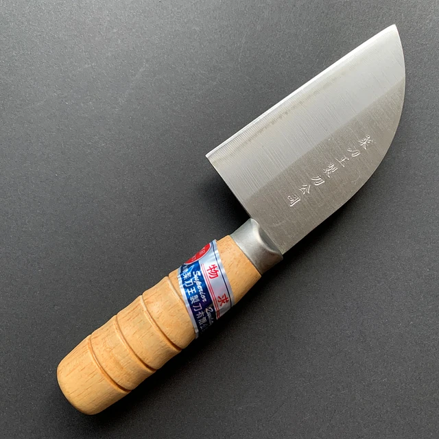 Chopper King Betel nut knife knife, shirogami 2 steel, polished finish ...