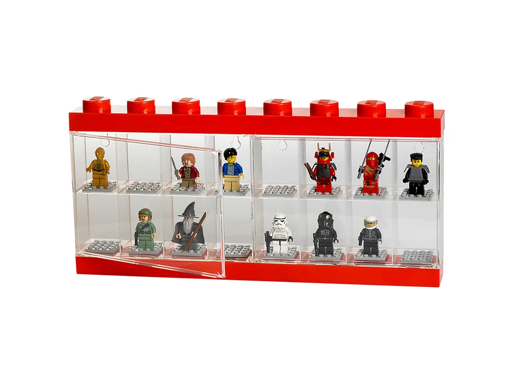 LEGO® Minifigure Display Case 16 – Red | Mall of America®