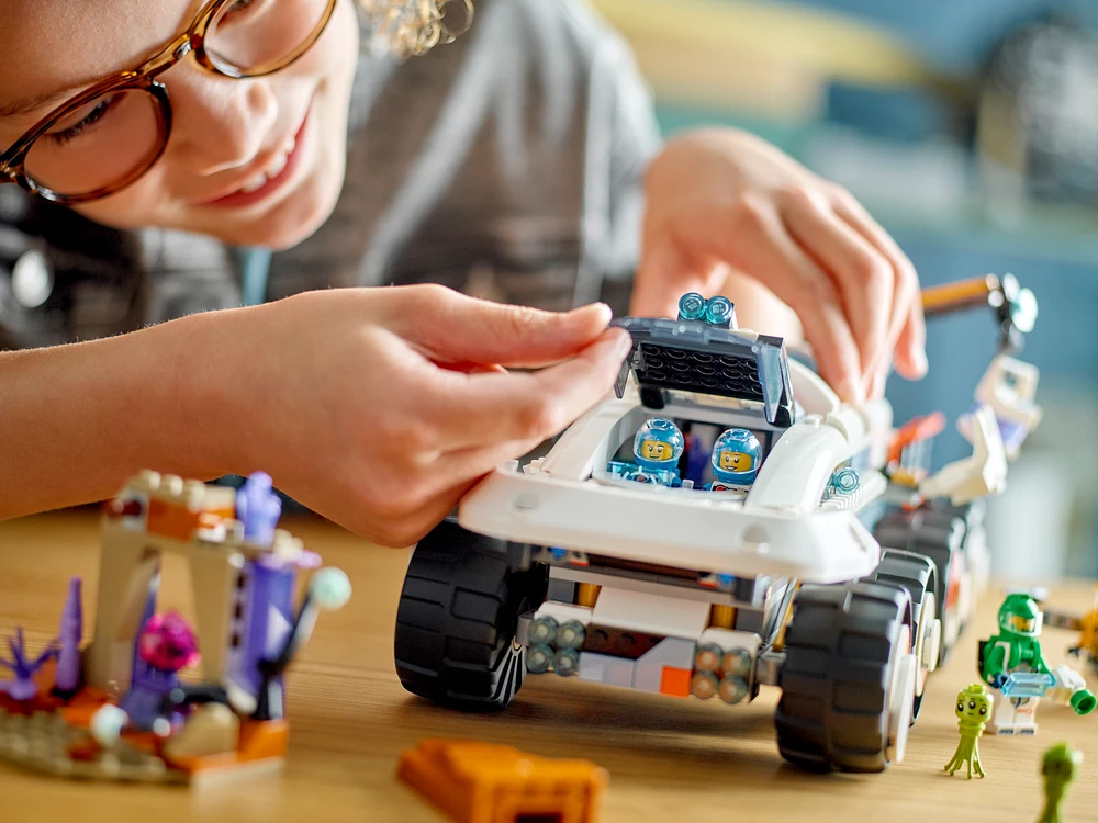 LEGO® Command Rover and Crane Loader | Mall of America®
