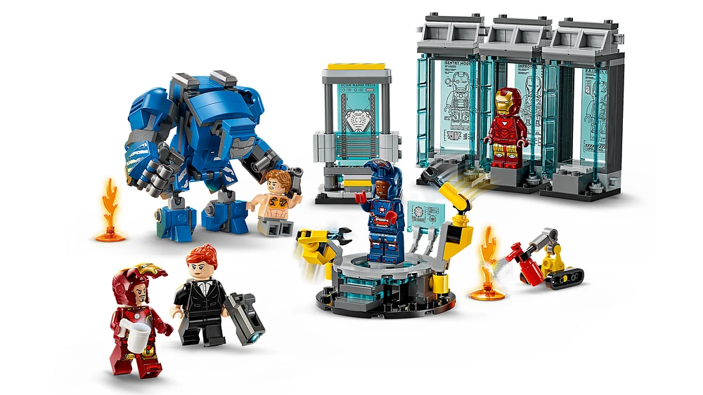 LEGO® Iron Man's Laboratory: Hall of Armor | Mall of America®