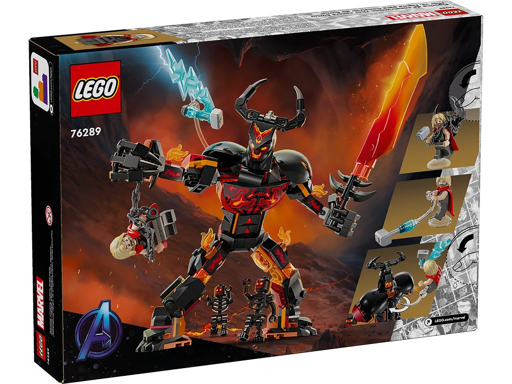LEGO® Thor vs. Surtur Construction Figure | Mall of America®