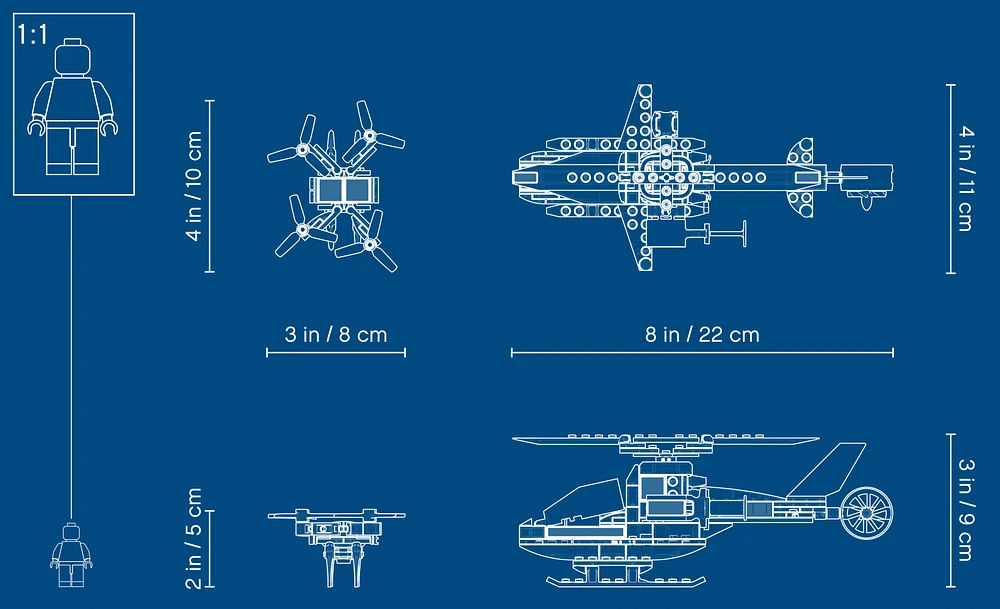LEGO® Sky Police Drone Chase | Mall of America®