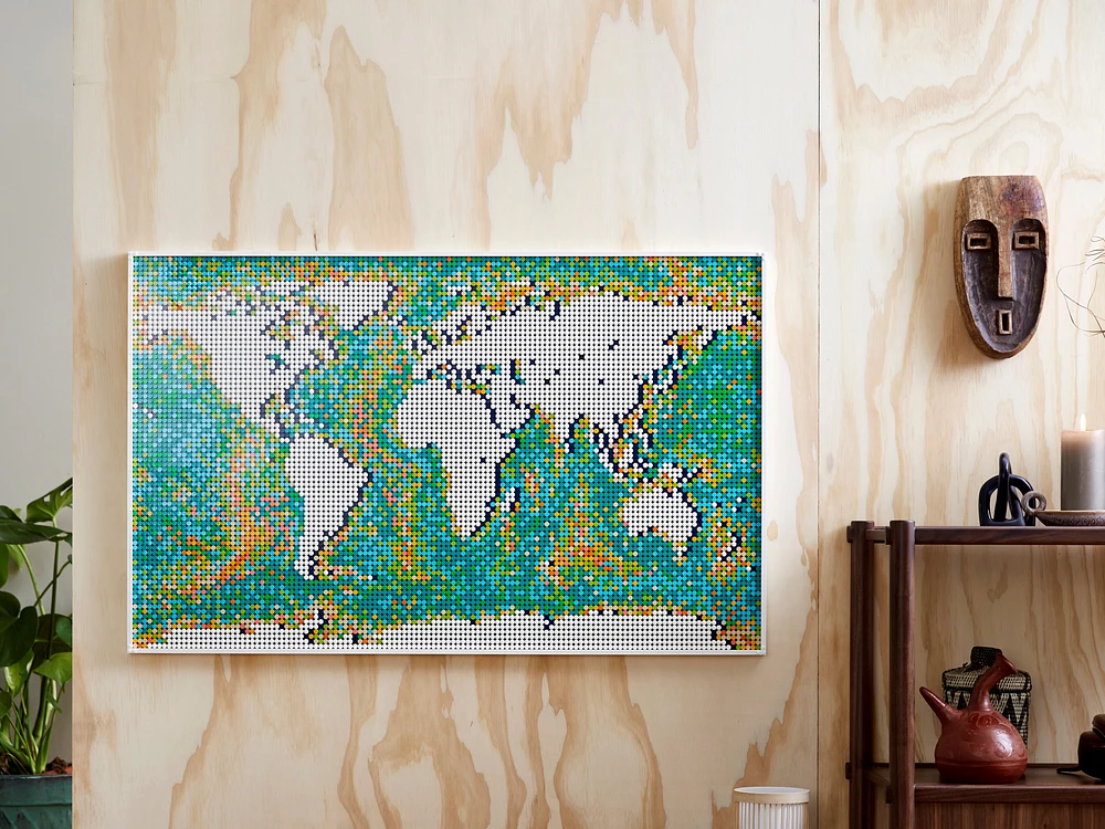 LEGO® Mapa Mundo | Centro Colombo