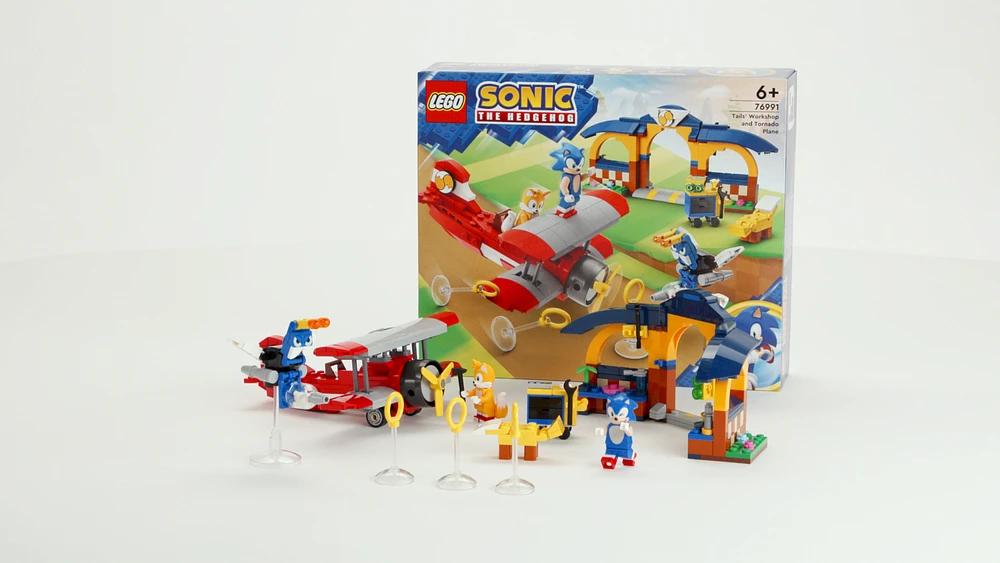 LEGO® Tails' Workshop and Tornado Plane | Mall of America®