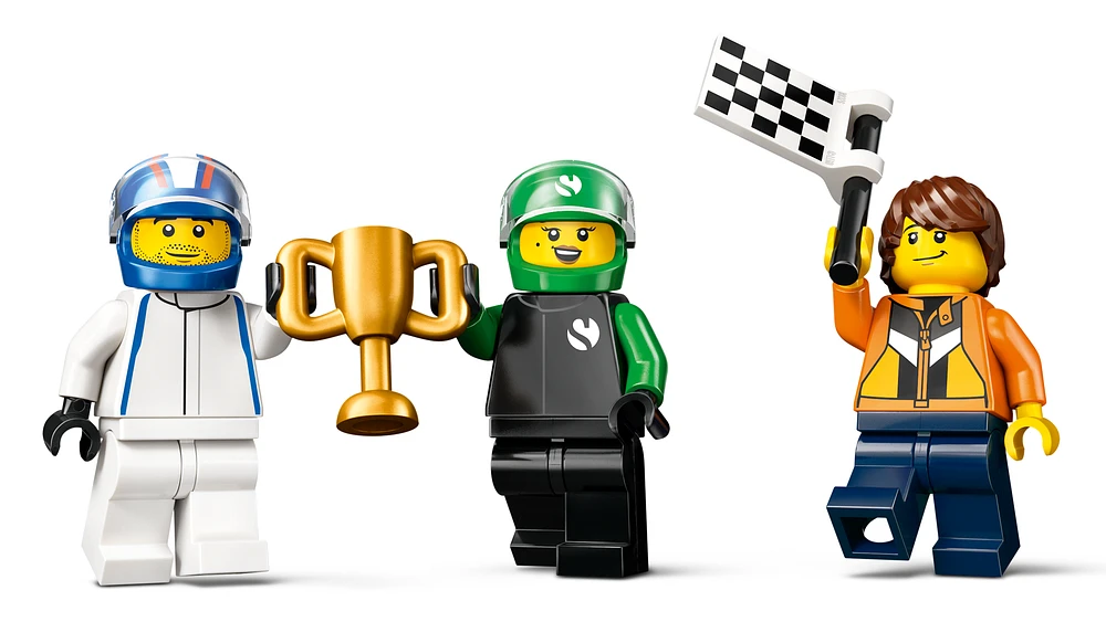 LEGO® F1® Grid with VCARB & Sauber Race Cars | Mall of America®